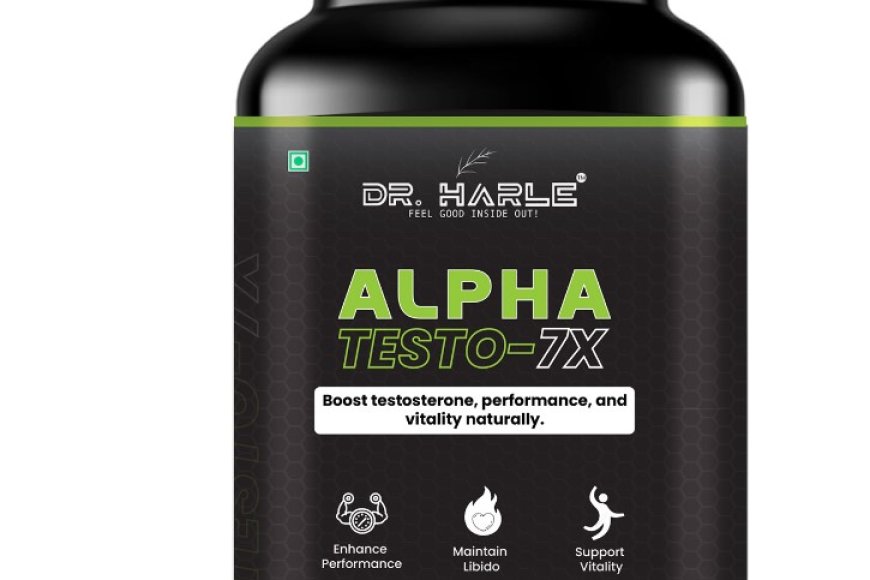 Unleash Peak Power with DR. HARLE Testosterone Tablets - France Wow